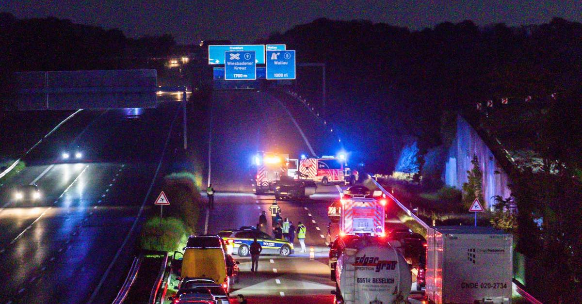 Unfall mit mehreren Verletzten auf A66
